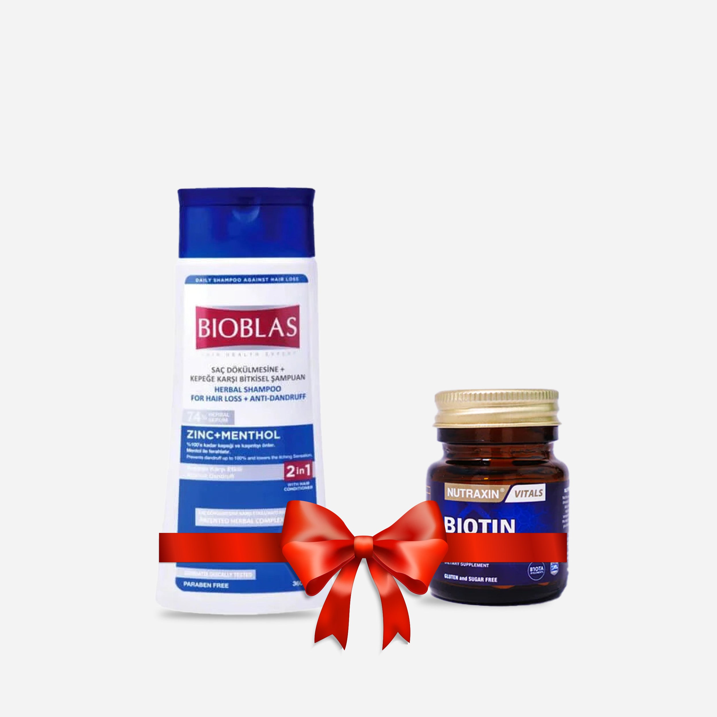 Anti-Dandruff & Anti-Hair Loss Bundle: Targets flakiness, dandruff ...