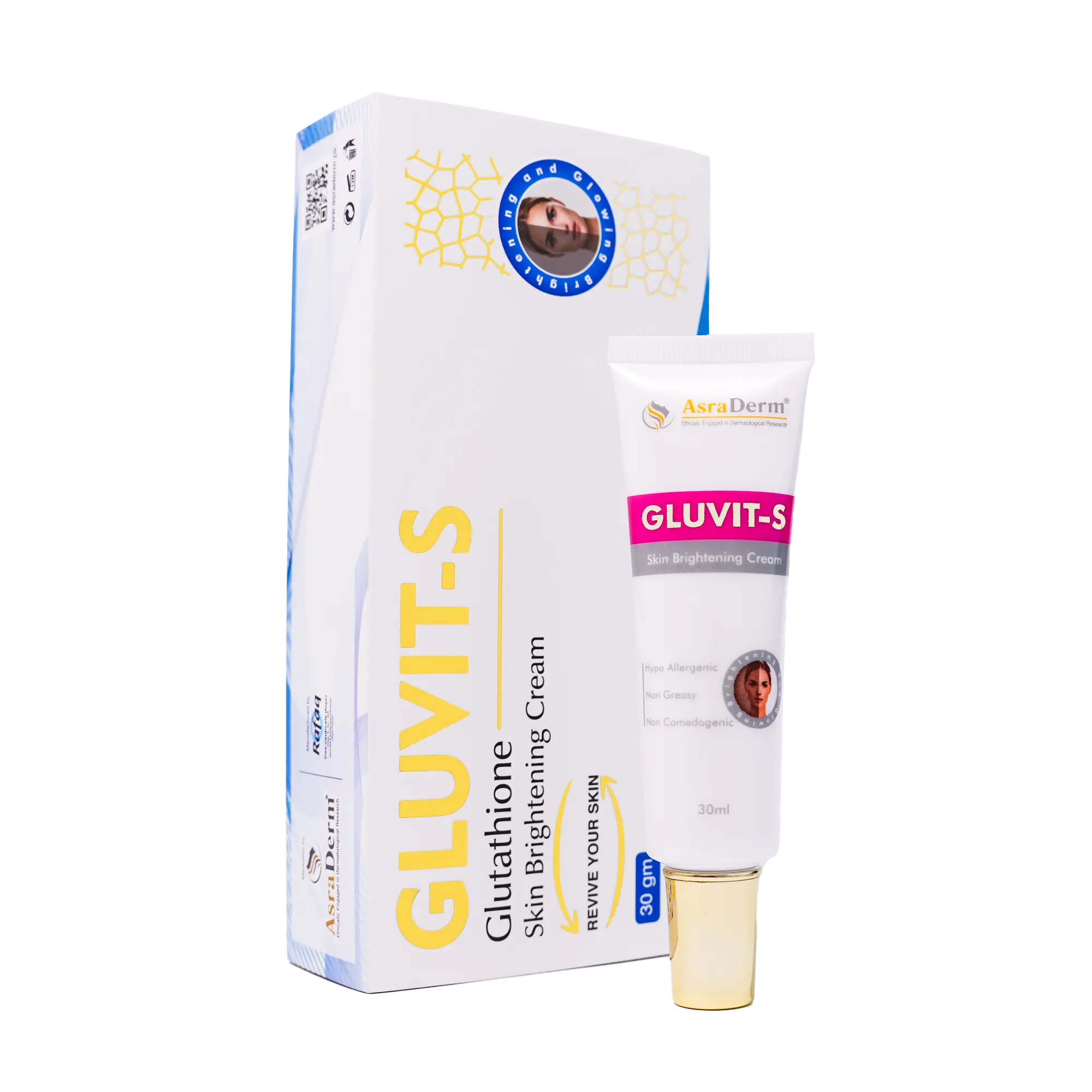 Gluvit-S Skin Brightening Cream – Asraderm