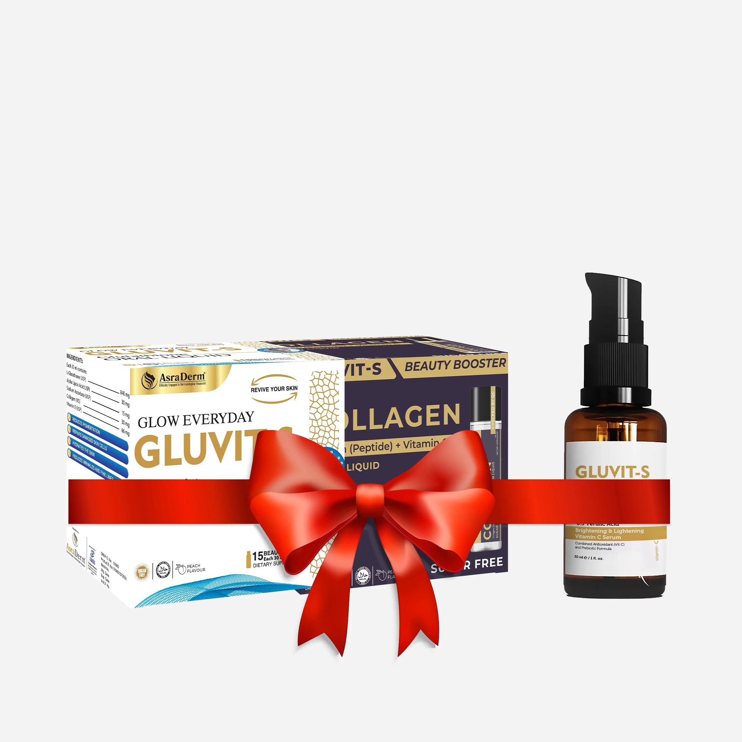 Gluvit-S Glowing Get-Up Bundle: Get Clearer, Brighter, Younger Skin ...