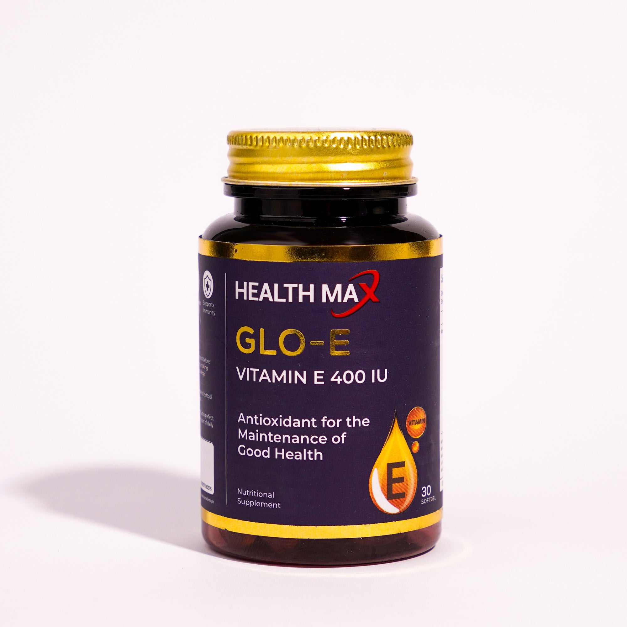 Health Max Glo-E: Vitamin E 4001U & Antioxidants for Glowing Skin ...