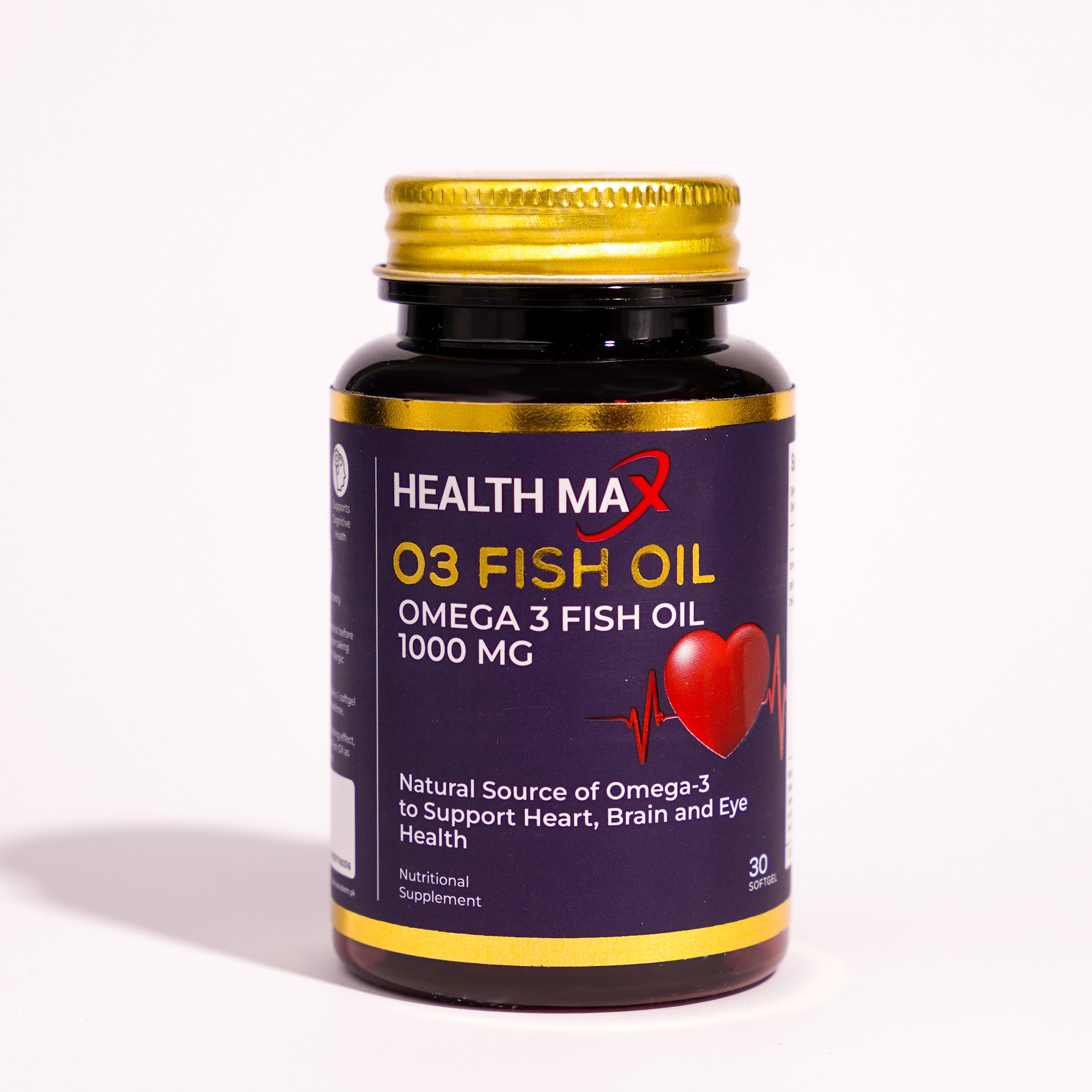 Health Max 03-Fish Oil: Omega-3 to Support Heart, Brain and Eye Health ...