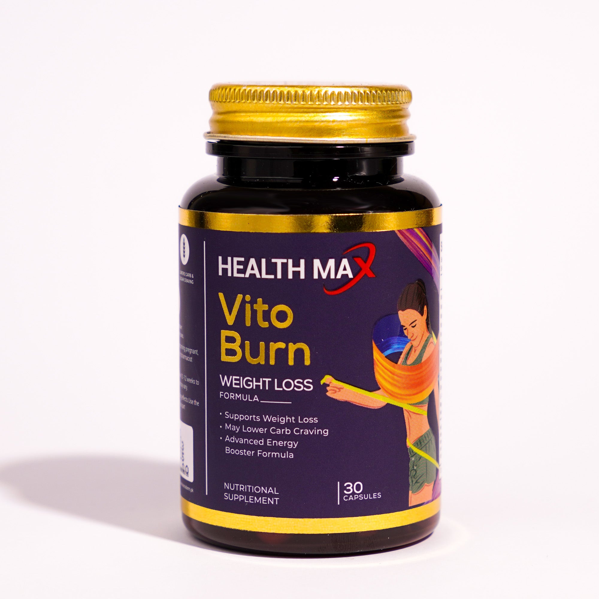 Health Max Vito Burn: Weight Loss Supplement & Energy Booster – Asraderm